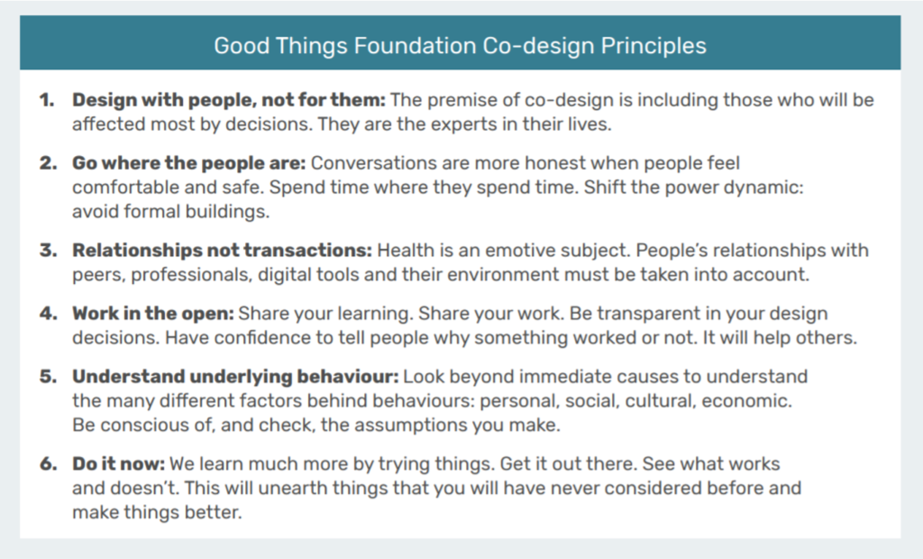 NHS digital inclusion co design principles - HealthPopuli.com