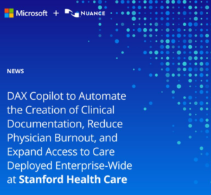 DAX copilot Stanford graphic - HealthPopuli.com