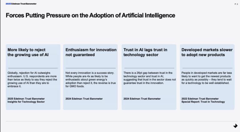 Edelman 2025 AI survey 4 forces shaping AI adoption - HealthPopuli.com